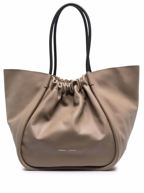 Proenza Schouler Ruched Xl Tote Bag - Neutrals