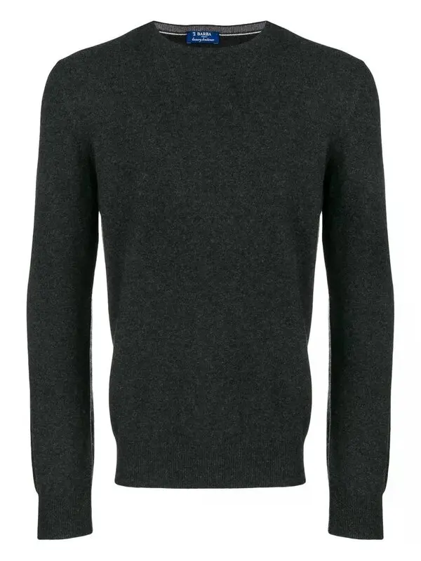 BARBA NAPOLI Crew-neck Sweater - Grey