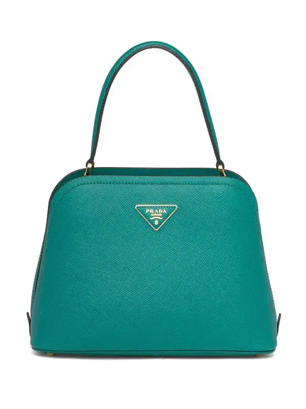 Prada Mini MatinéE Tote Bag Green Editorialist