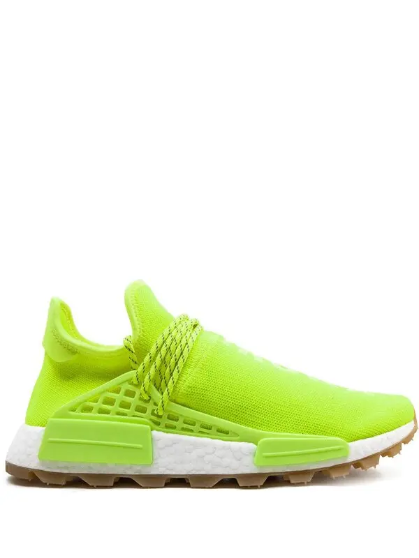 Adidas X Pharrell Williams Hu Nmd Prd Know Soul Sneakers - Yellow