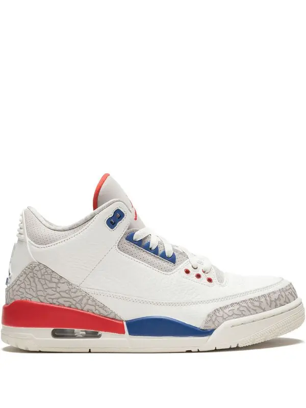 JORDAN Air 3 Retro International Flight Sneakers - White