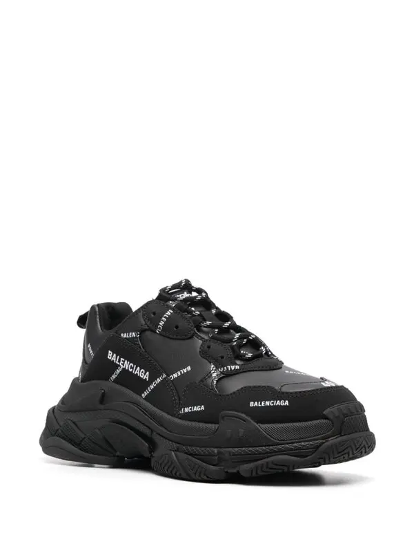 Balenciaga Triple S Sneakers - Black