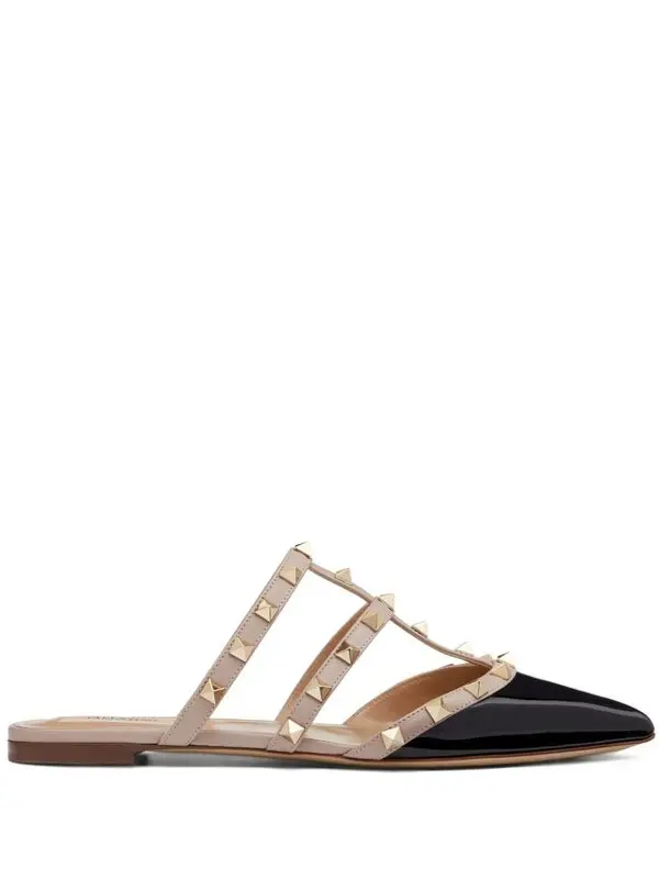 Valentino Garavani Rockstud Mules - Black
