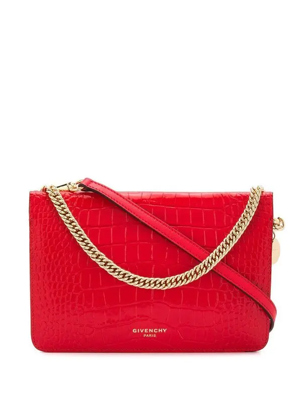 Givenchy Cross3 Crossbody Bag - Red | Editorialist