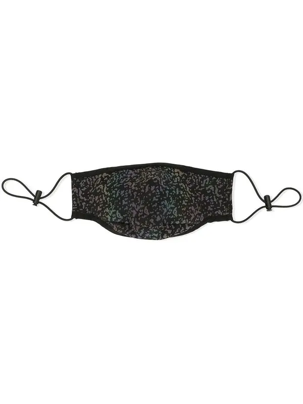 MOSTLY HEARD RARELY SEEN Abstract Print Face Mask