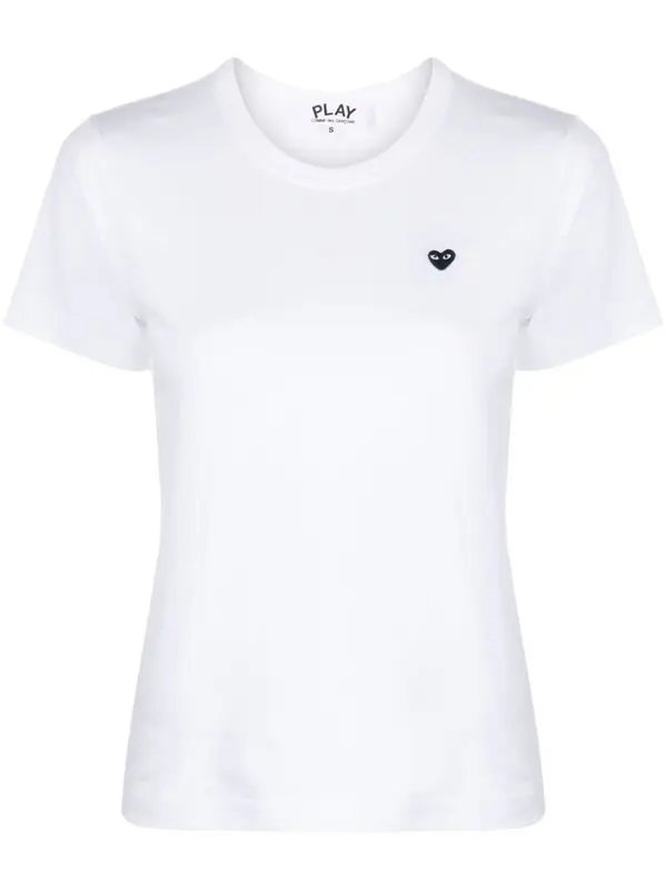 Play Comme Des Garcon Heart Logo T-shirt