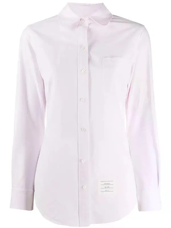 Thom Browne 4-bar Oxford Shirt - Pink