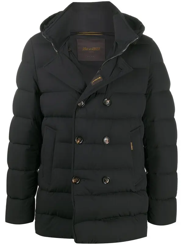 MOORER Florio Padded Coat - Blue
