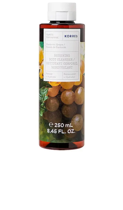 KORRES Renewing Body Cleanser - Santorini Grape