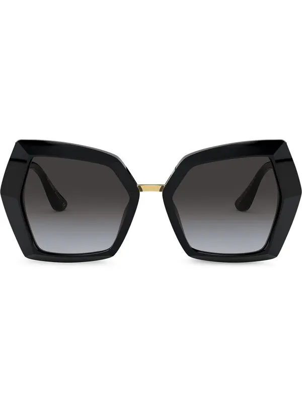 Dolce & Gabbana Dg Monogram Oversized Sunglasses