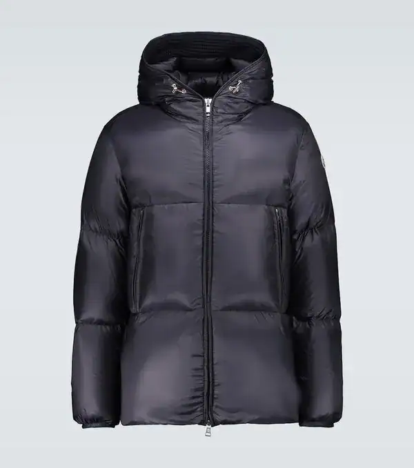 Moncler Gleb Down-Filled Jacket - Blue | Editorialist