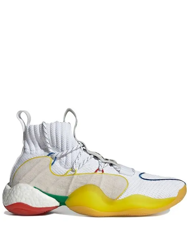 Adidas X Pharrell Crazy Byw Lvl X Sneakers - White