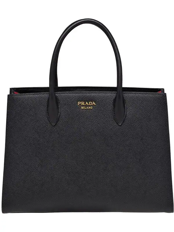 Prada BibliothèQue Bag Black Editorialist