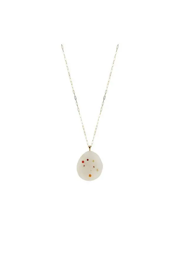CVC STONES Gemini Constellation Necklace - Gold