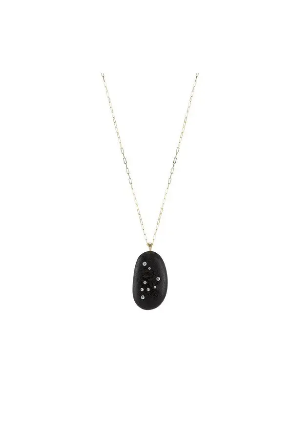 CVC STONES Capricorn Diamond Necklace - Gold
