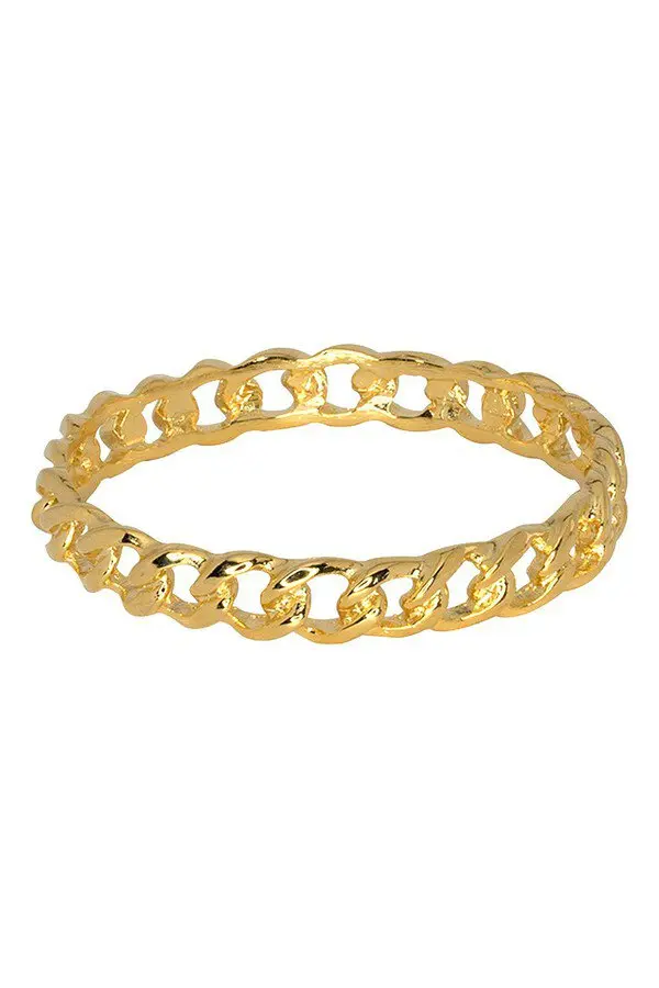 KENNETH JAY LANE Polished Link Ring