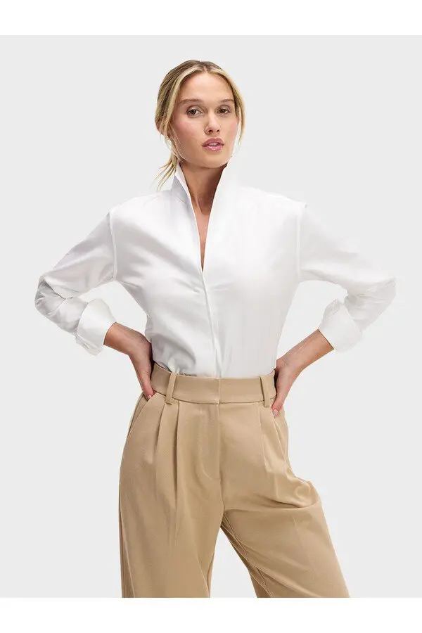 SARAH ALEXANDRA Signature Shirt - White