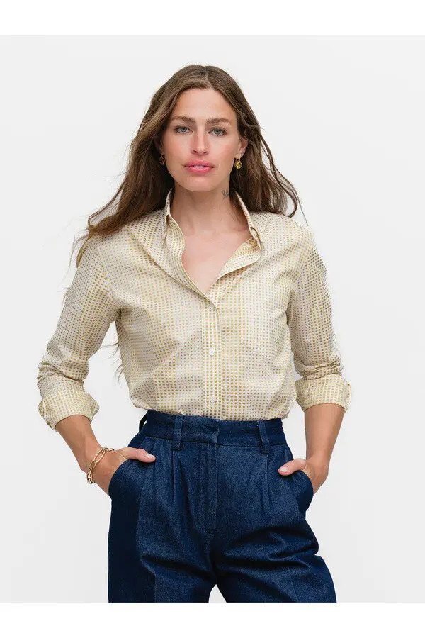 SARAH ALEXANDRA Weekend Coast Shirt - Gold