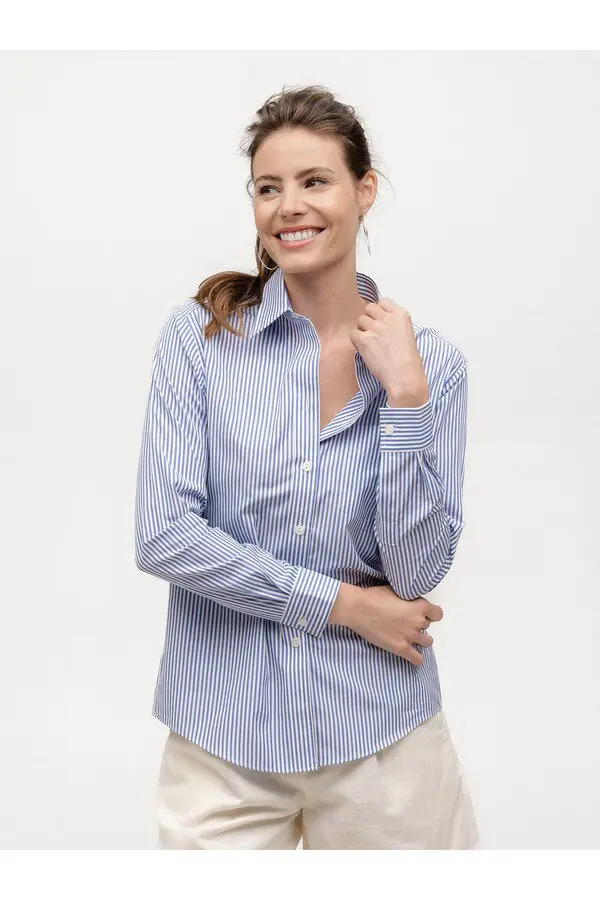 SARAH ALEXANDRA Weekend Shirt - Blue
