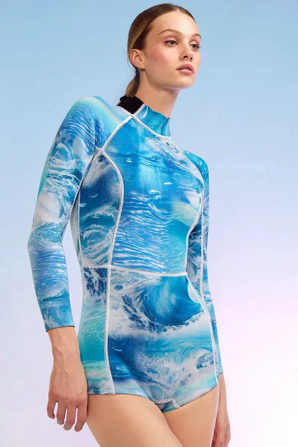 Cynthia Rowley Watercamo Wetsuit