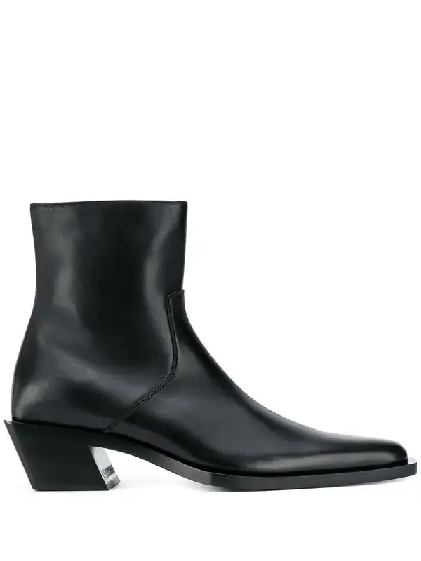 Balenciaga Tiaga Zip-Up Boots Black Editorialist - Main Image