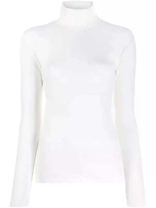 Majestic Filatures Knitted Turtleneck Top