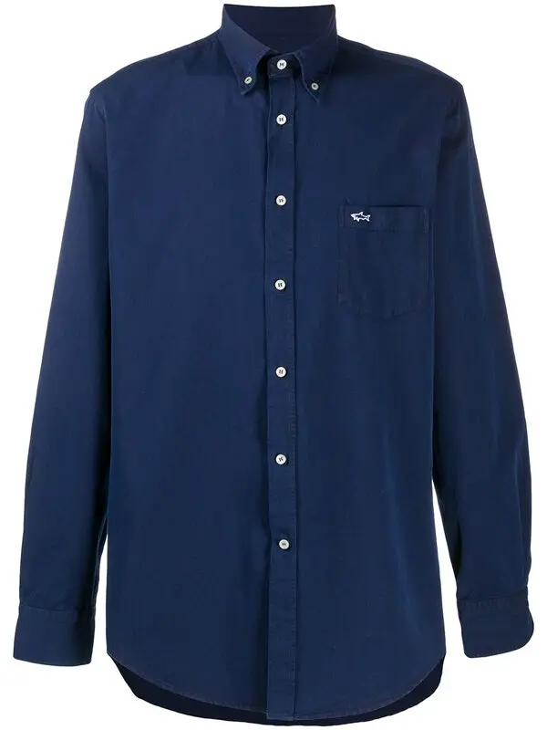 Paul & Shark Button-down Cotton Shirt