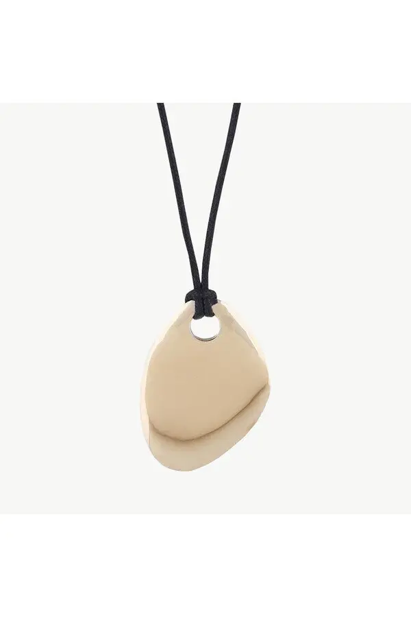 SOKO Sabi Organic Drop Pendant Necklace - Gold