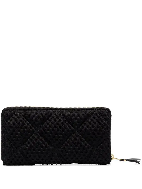 Comme Des Garçons Textured Ziparound Wallet