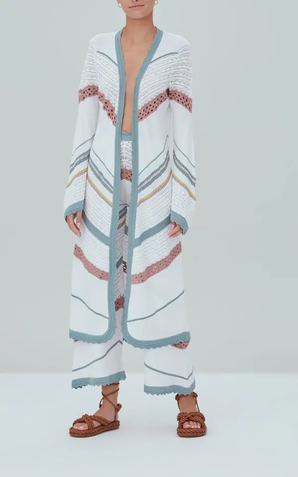 Alexis Oanez Long-lined Cardigan