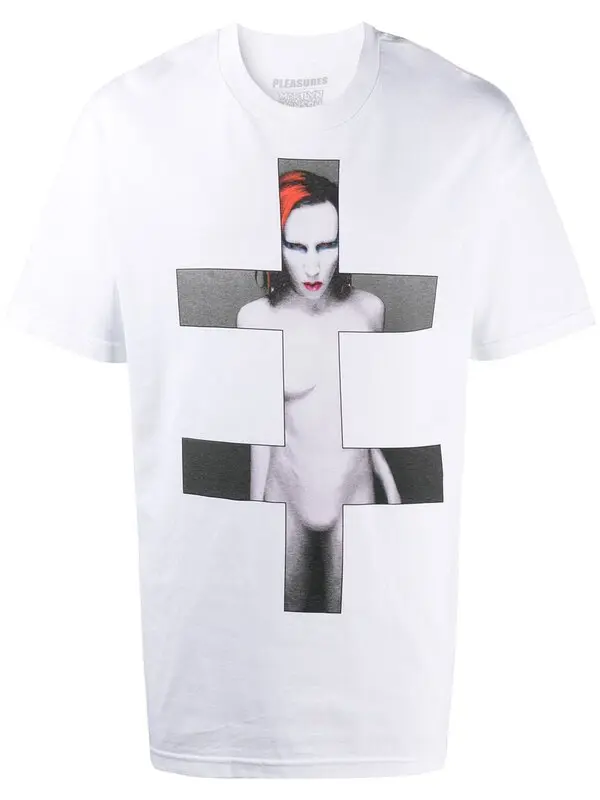 PLEASURES Graphic Print T-shirt
