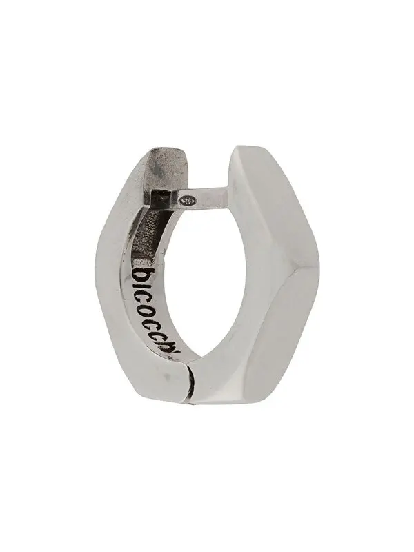 Emanuele Bicocchi Singular Hexagonal Hoop Earring