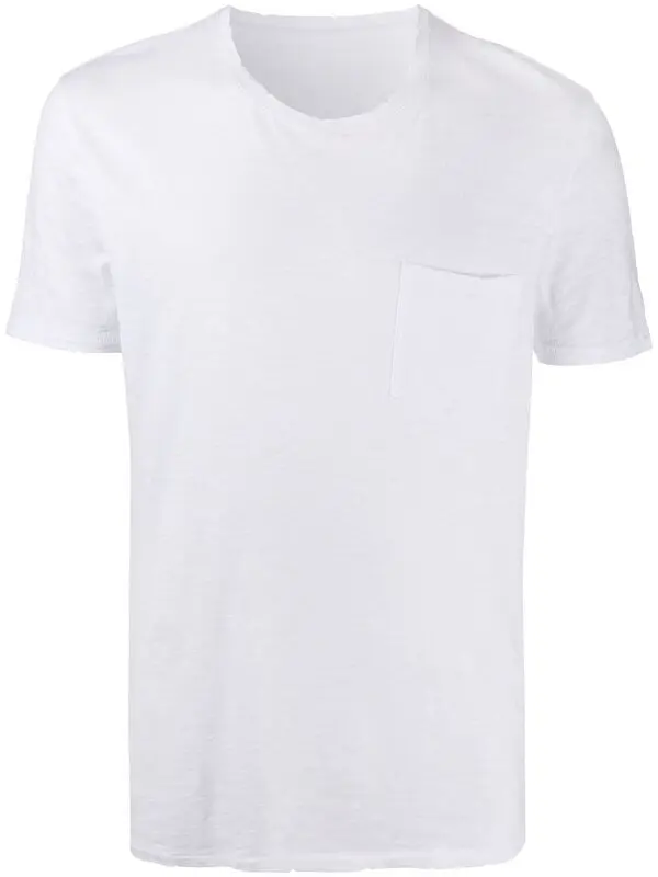 Zadig&Voltaire Distressed Burnout T-shirt - White