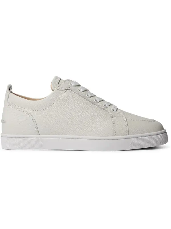 CHRISTIAN LOUBOUTIN Rantulow Full-grain Leather Sneakers