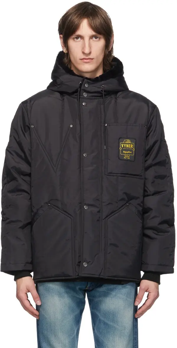 Vyner Articles Kaban Jacket In Black - 69% Off | Editorialist