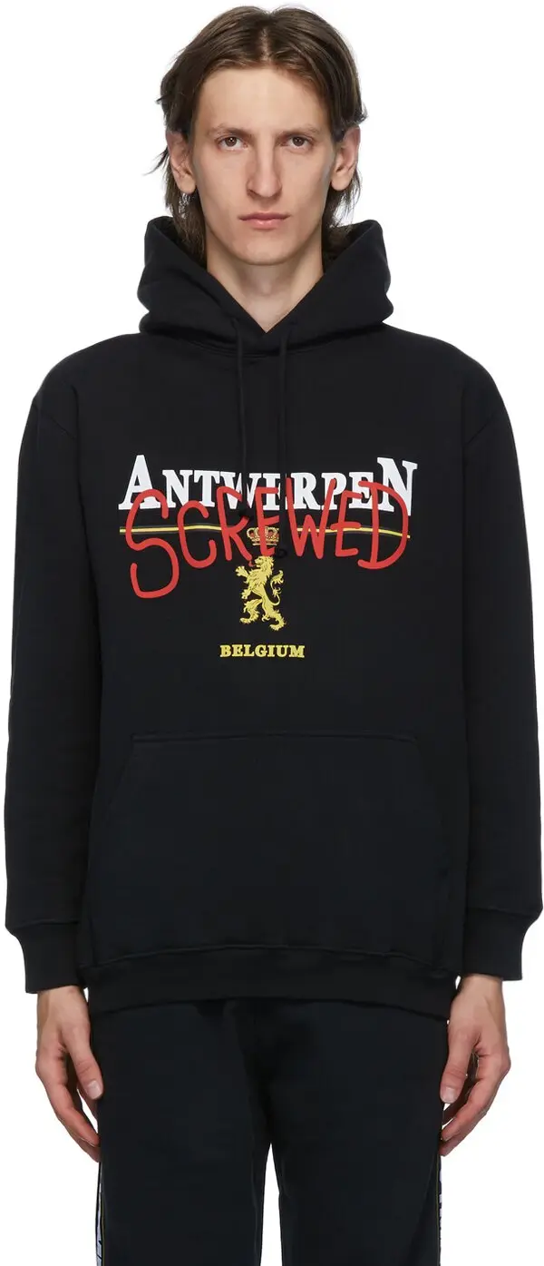 Buy Vetements Antwerpen Screwed' Hoodie - White At 68% Off | Editorialist