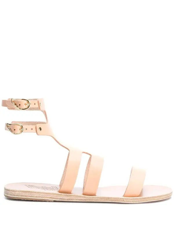 ANCIENT GREEK SANDALS Agapi Flat Sandals - Neutrals