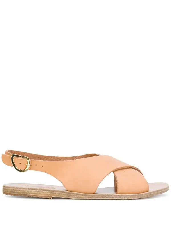 ANCIENT GREEK SANDALS Maria Flat Sandals - Neutrals