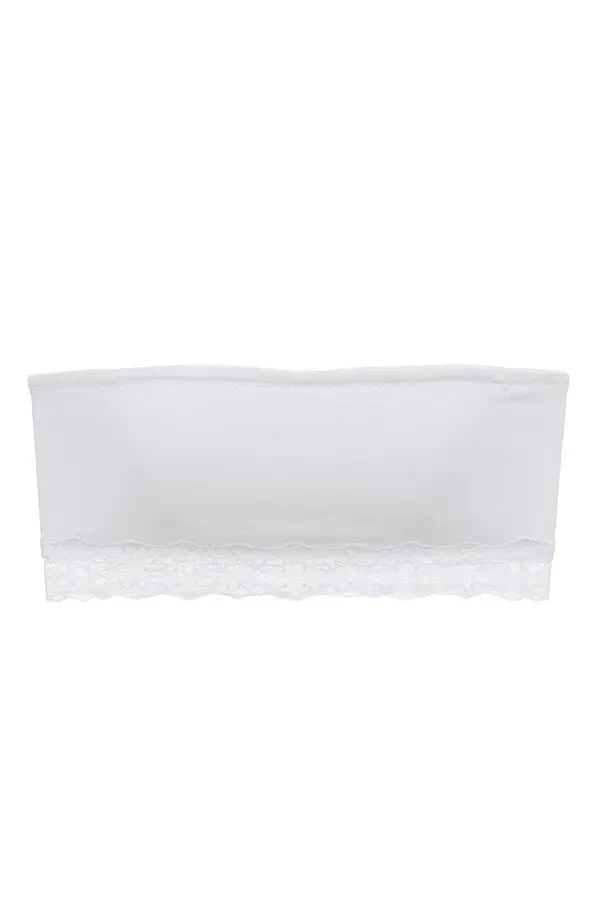 Cosabella Avi Cotton Tween Bandeau - White | Editorialist