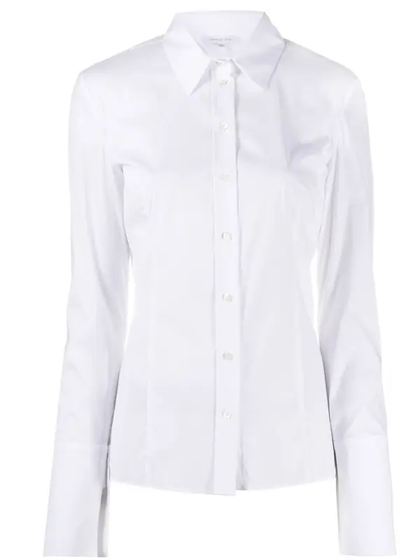 Patrizia Pepe Classic Button-up Shirt - White
