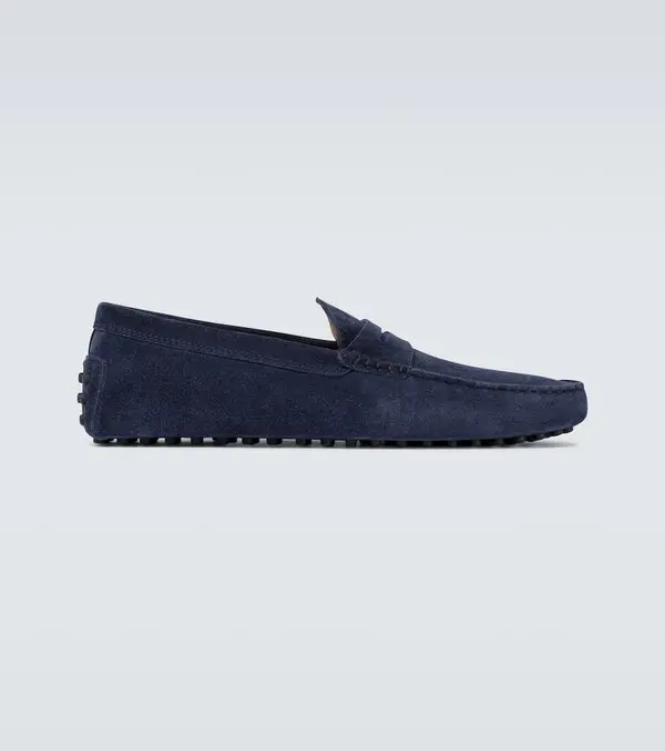TOD'S Nuovo Gommino Driving Shoes - Blue
