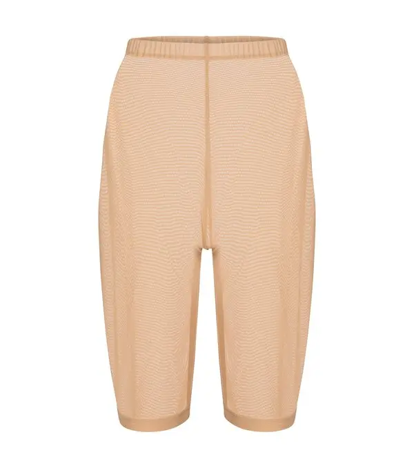 David Koma Mesh Jersey Shorts