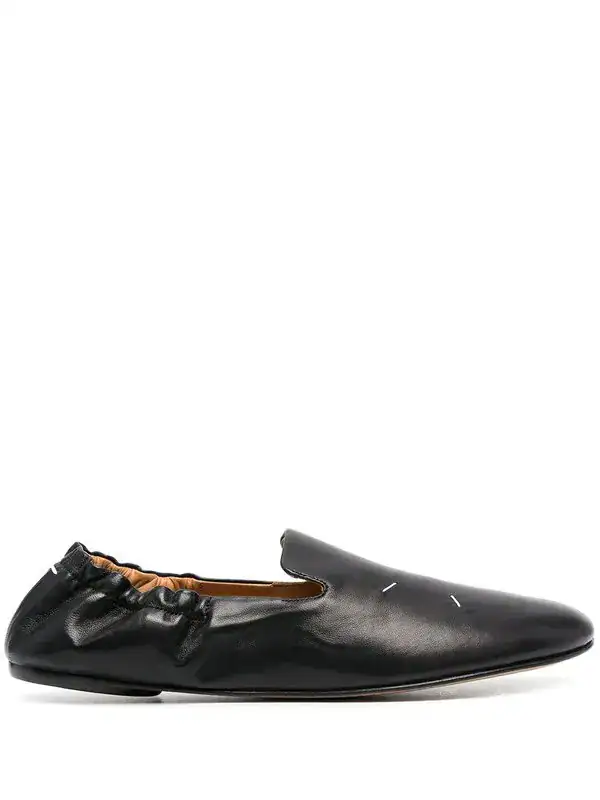 Maison Margiela Kiki Slip-On Ballerina Shoes In Black - 50% Off