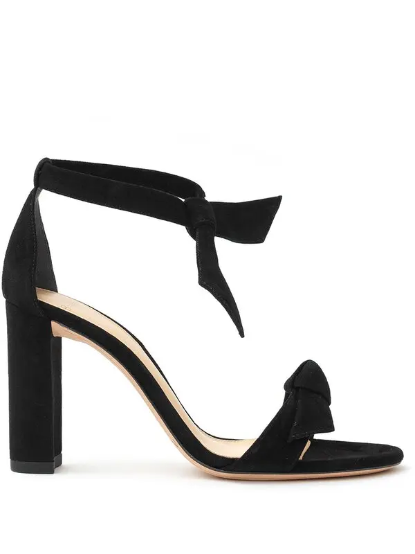 ALEXANDRE BIRMAN Clarita Ankle-tie 90mm Sandals - Black