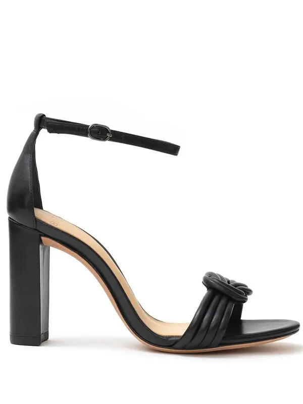 ALEXANDRE BIRMAN Vicky 90mm Leather Sandals - Black