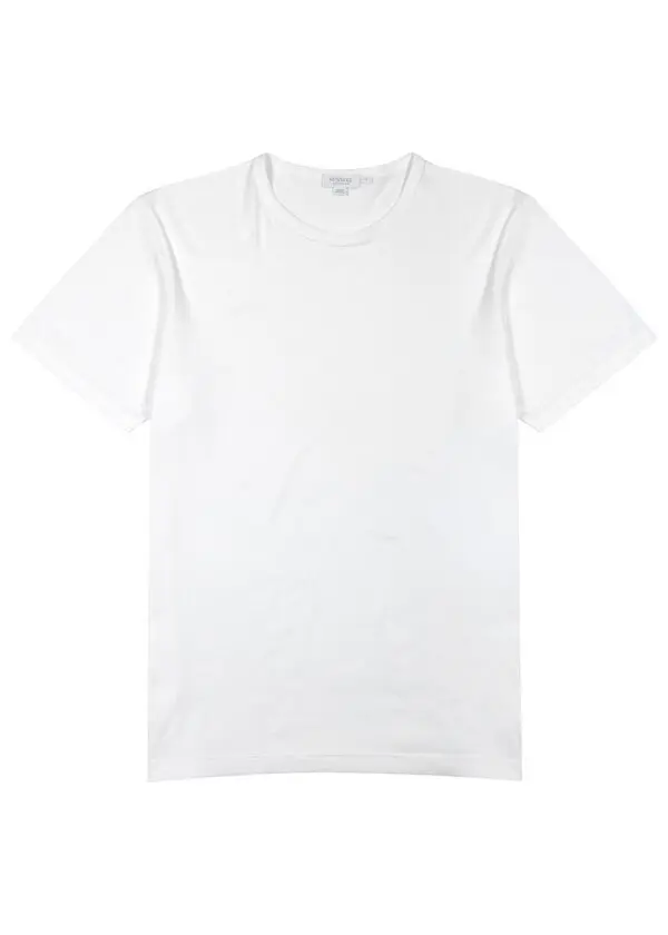 Sunspel Cotton T-shirt - White
