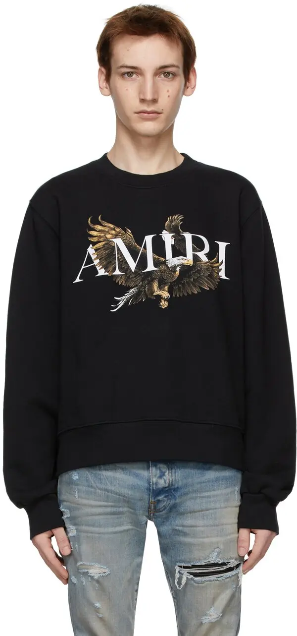 amiri eagle sweatshirt