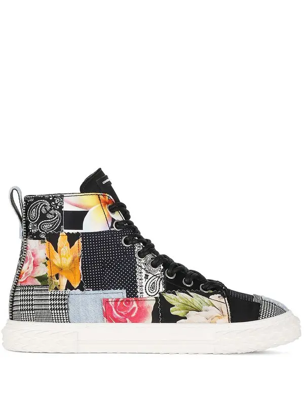 GIUSEPPE ZANOTTI Blabber Craft High-top Sneakers