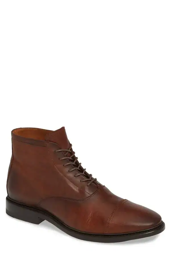 The Frye Company Paul Cap Toe Boot - Brown | Editorialist