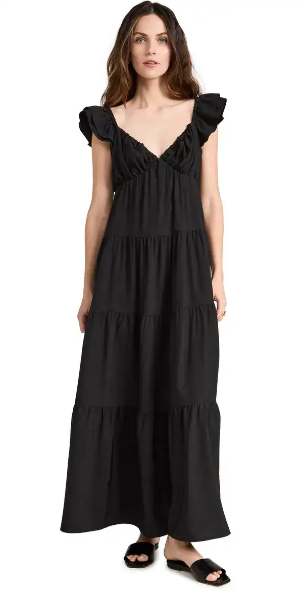 dress leather women maxi Lila | Burgundy Faux Leather Plunge-Neck Maxi Dress With Split